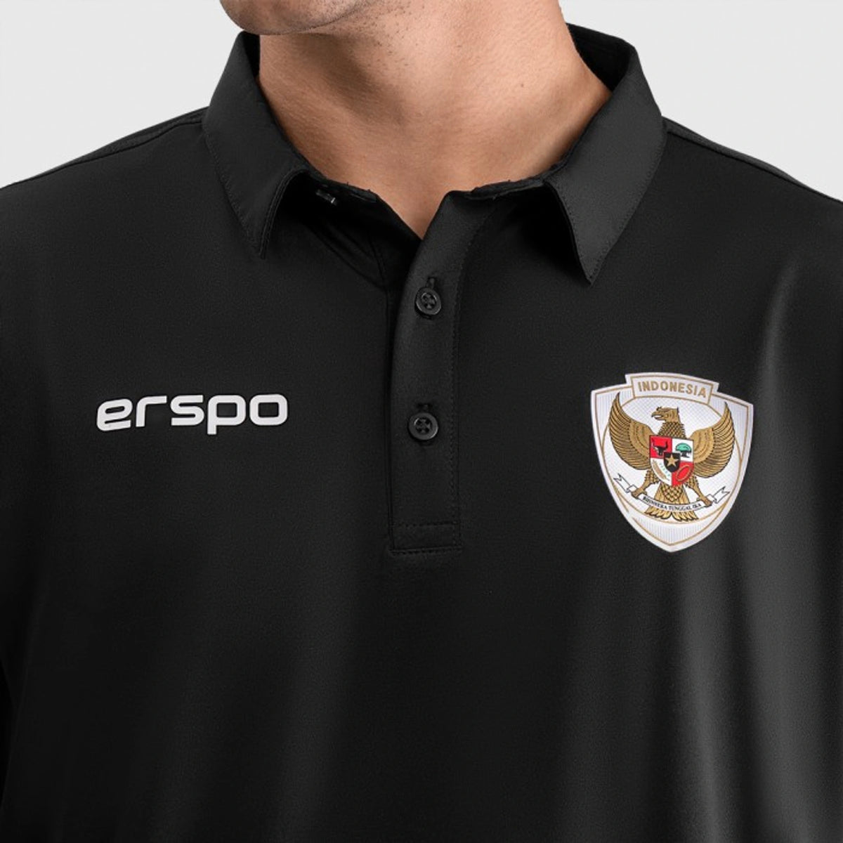 Indonesia Adult 2025 Polo Shirt (Black) – Weston Corporation