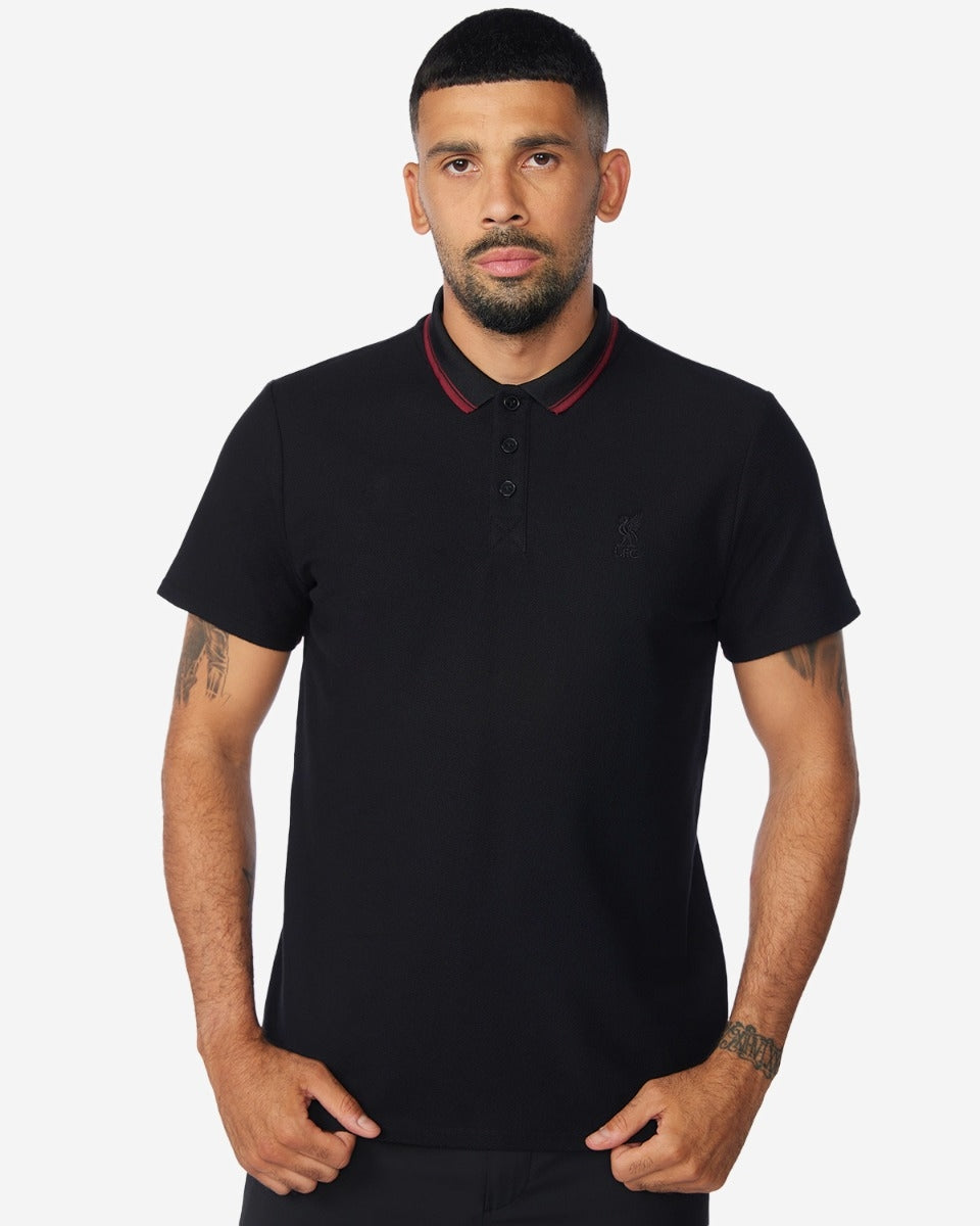 LFC Mens Firma Polo Black – Weston Corporation