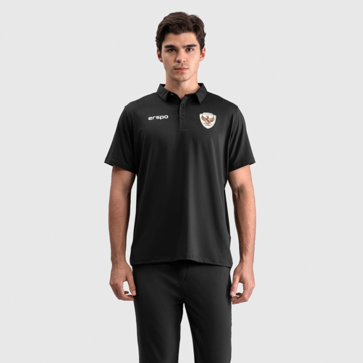 Indonesia Adult 2025 Polo Shirt (Black) – Weston Corporation
