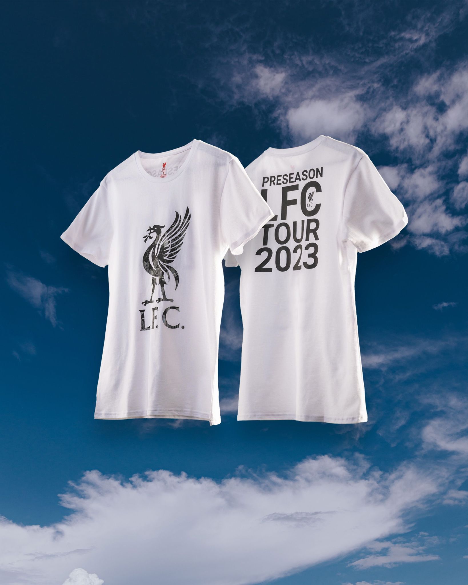 LFC Adult 2023-24 Pre-Season White Liverbird Tee – Weston Corporation