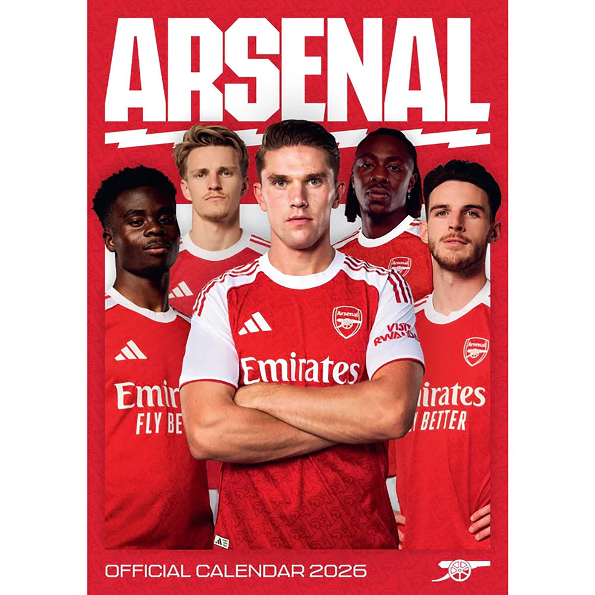 Arsenal 2026 A3 Calendar – Weston Corporation