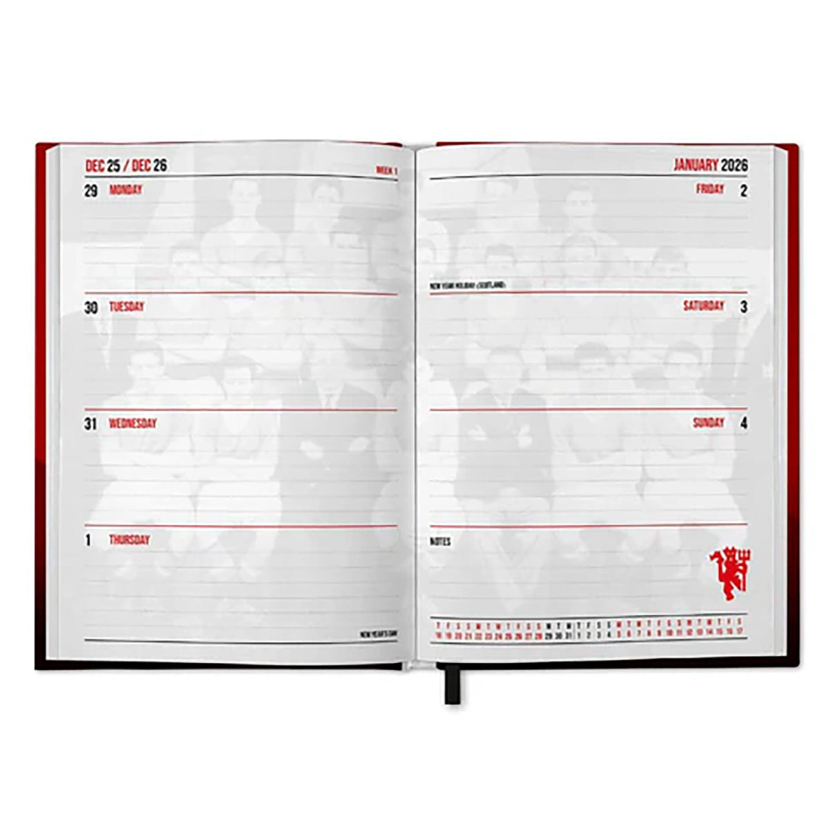 Manchester United 2026 A5 Diary – Weston Corporation