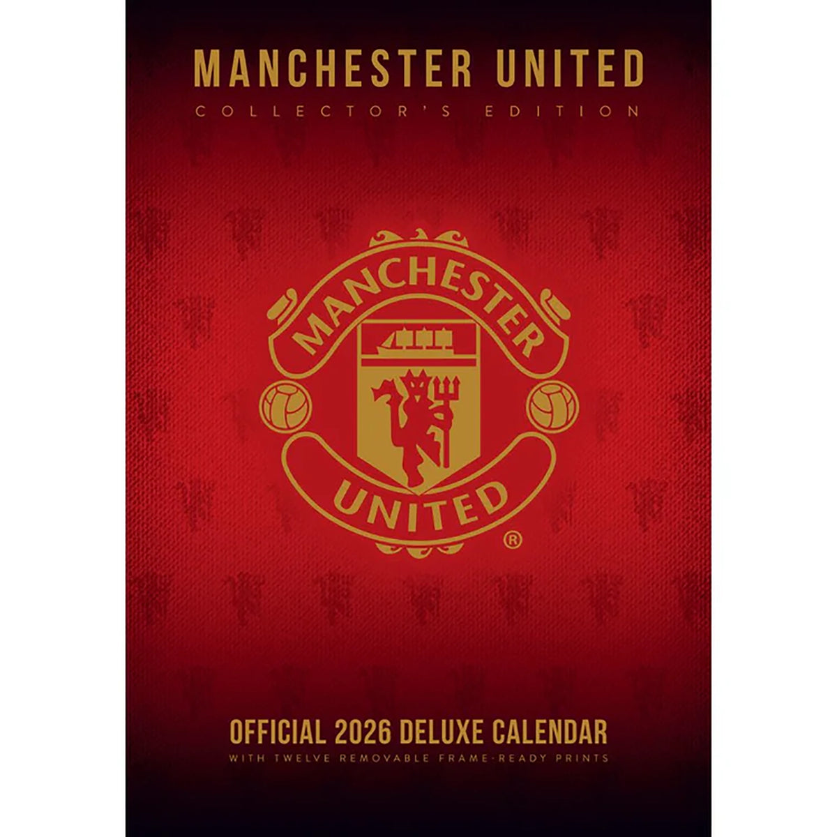 Manchester United 2026 A3 Deluxe Calendar – Weston Corporation