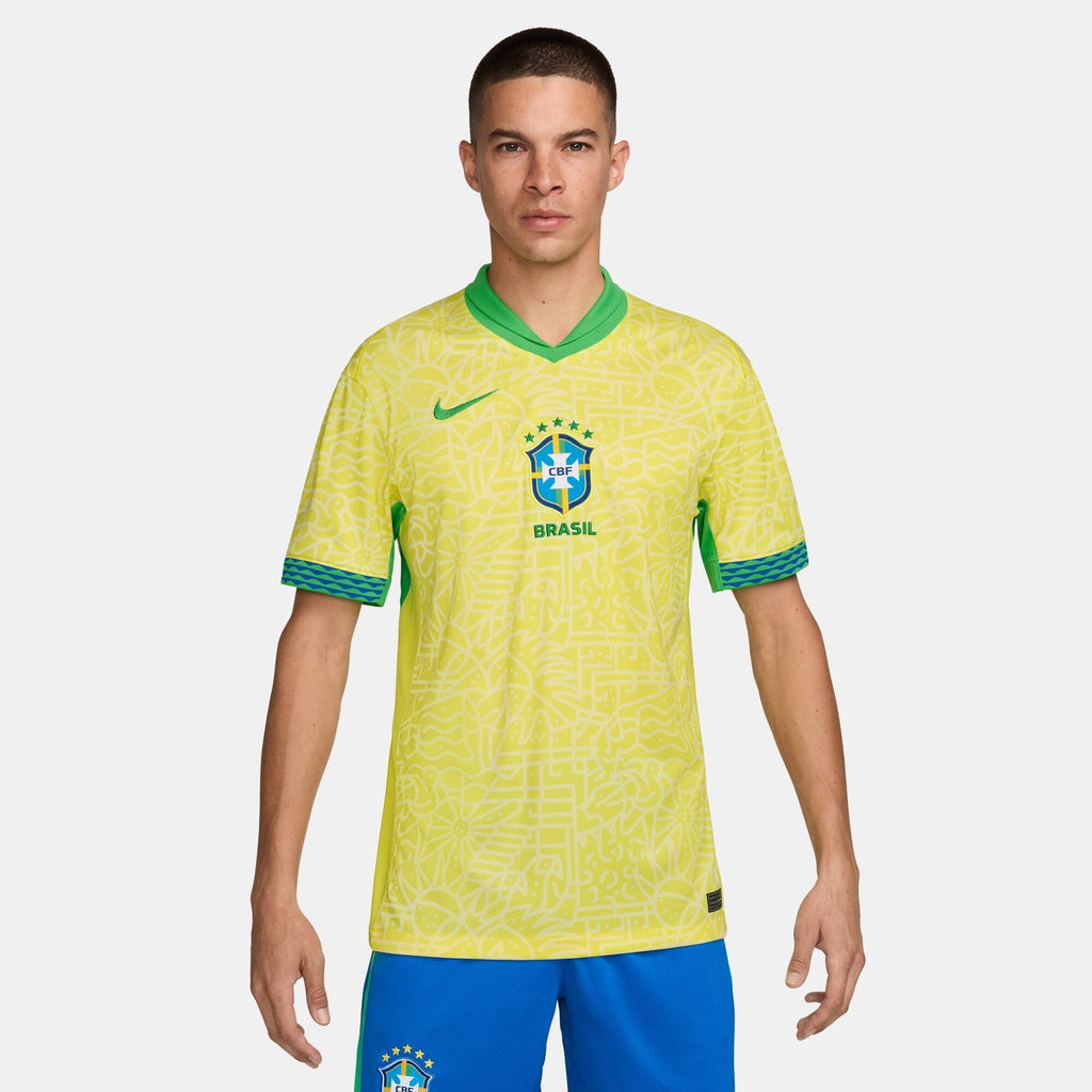 Brazil Adult 2024/25 Stadium SS Home Jersey – Weston Corporation