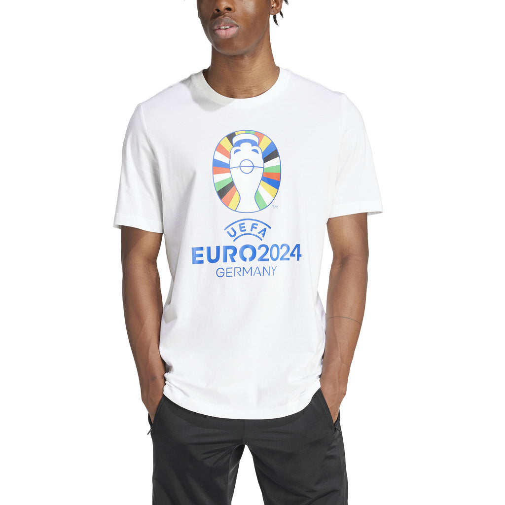 Adidas Adult Euro 2024 Official Emblem Tee – Weston Corporation