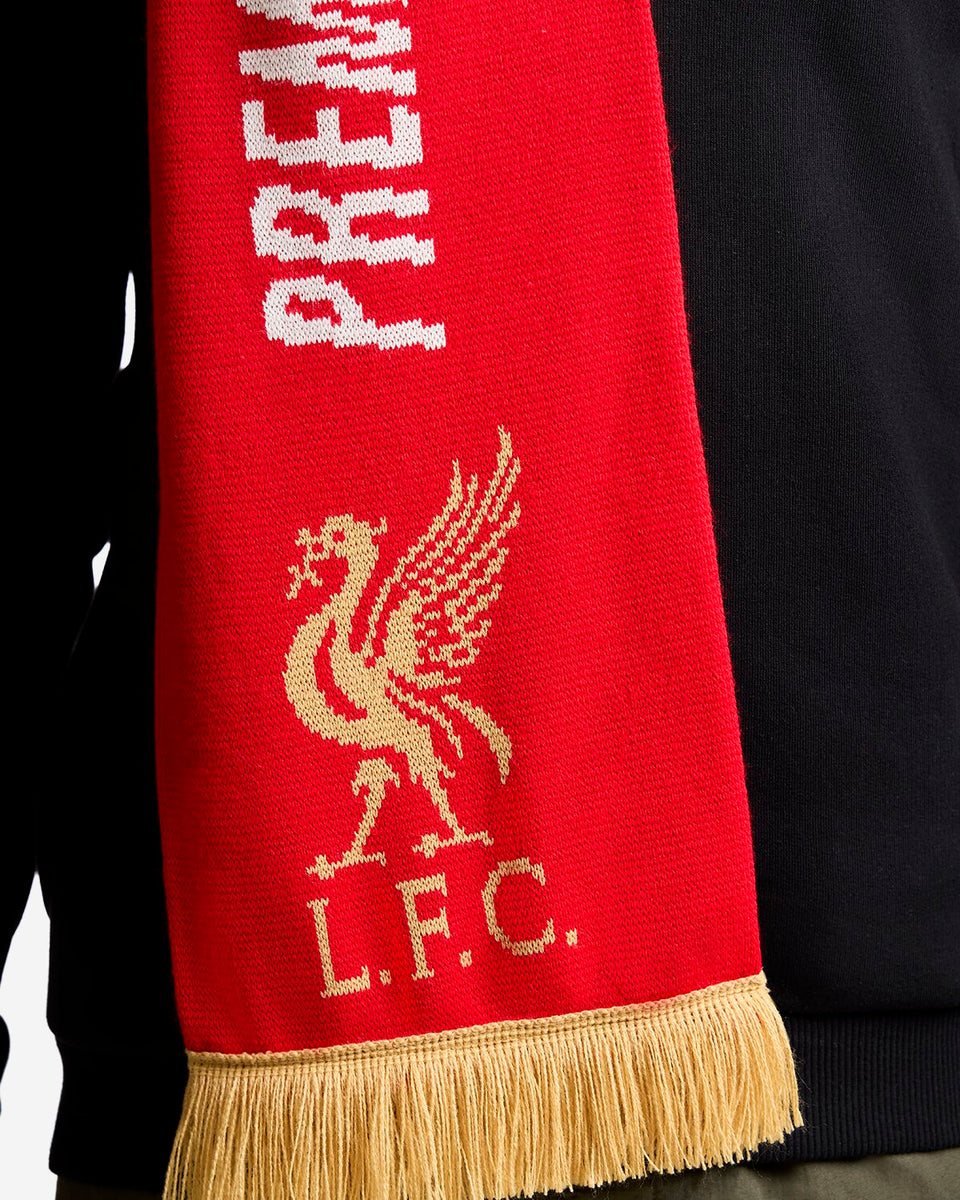 LFC EPL Champions 24/25 Scarf Red – Weston Corporation