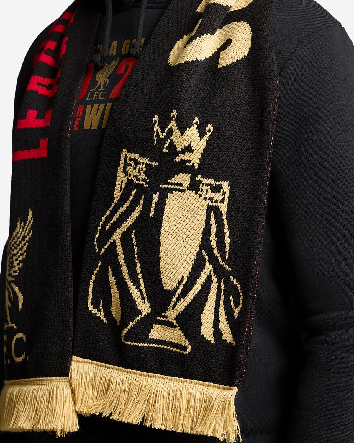 LFC EPL Champions 24/25 Scarf Black – Weston Corporation