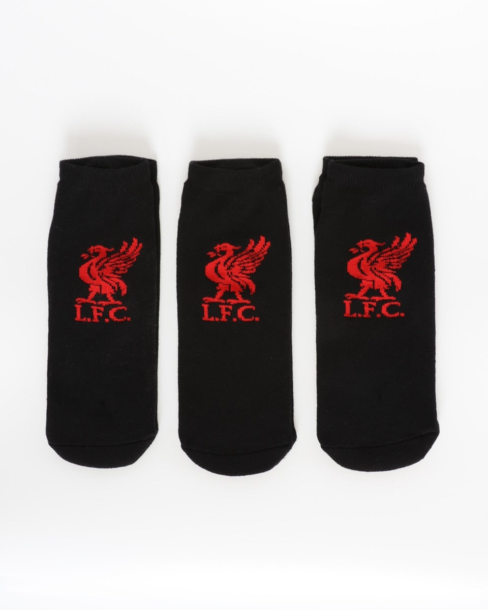 LFC Adults 3 Pack Trainer Socks Black – Weston Corporation
