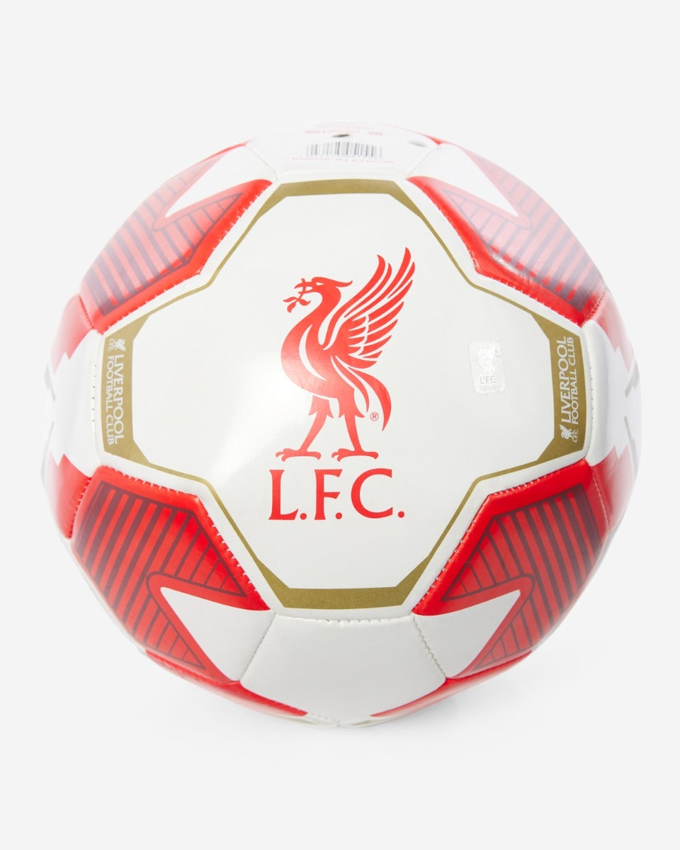 LFC Red & White Size 5 Ball – Weston Corporation