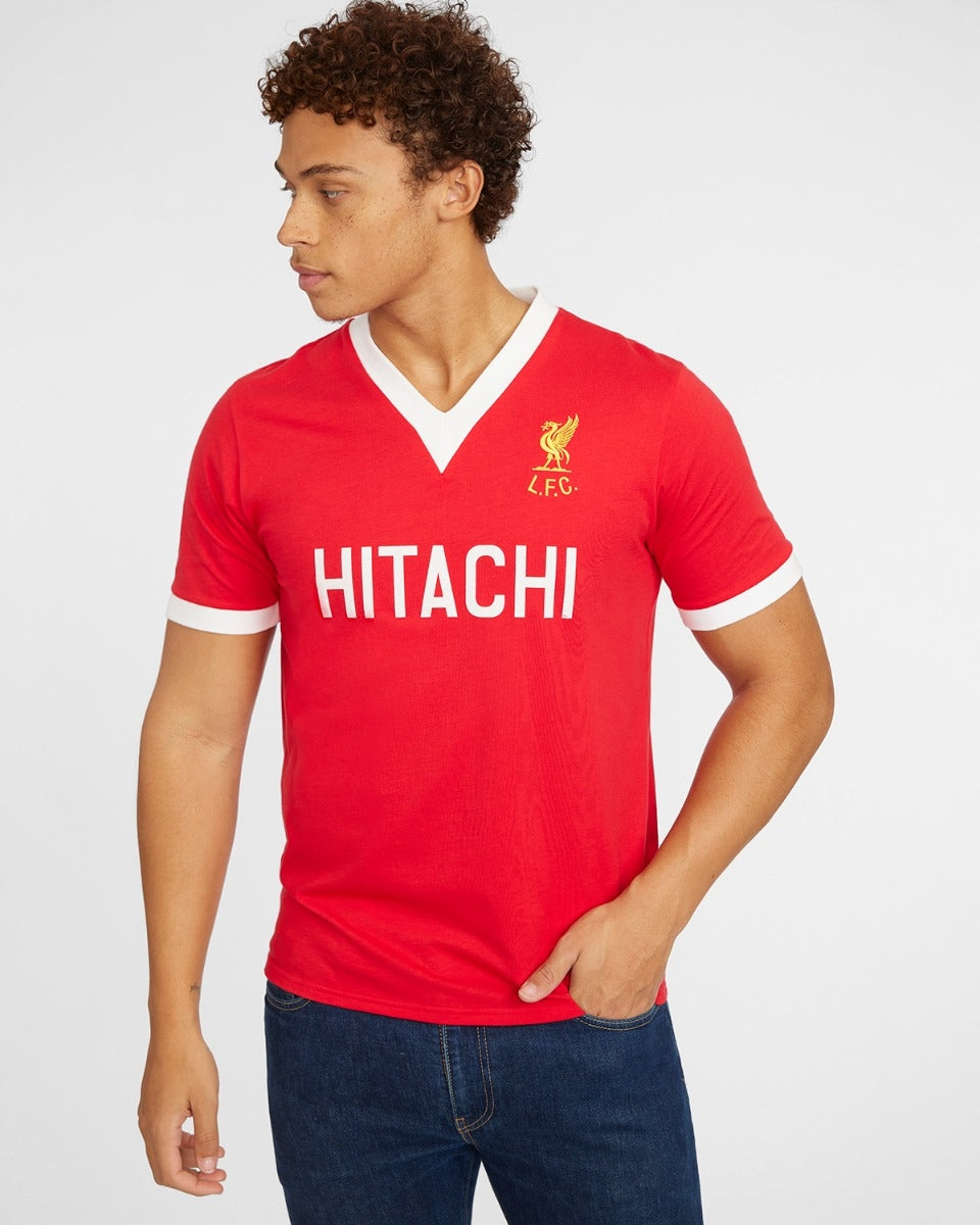 LFC Adults Retro Hitachi 1979 Home Shirt – Weston Corporation