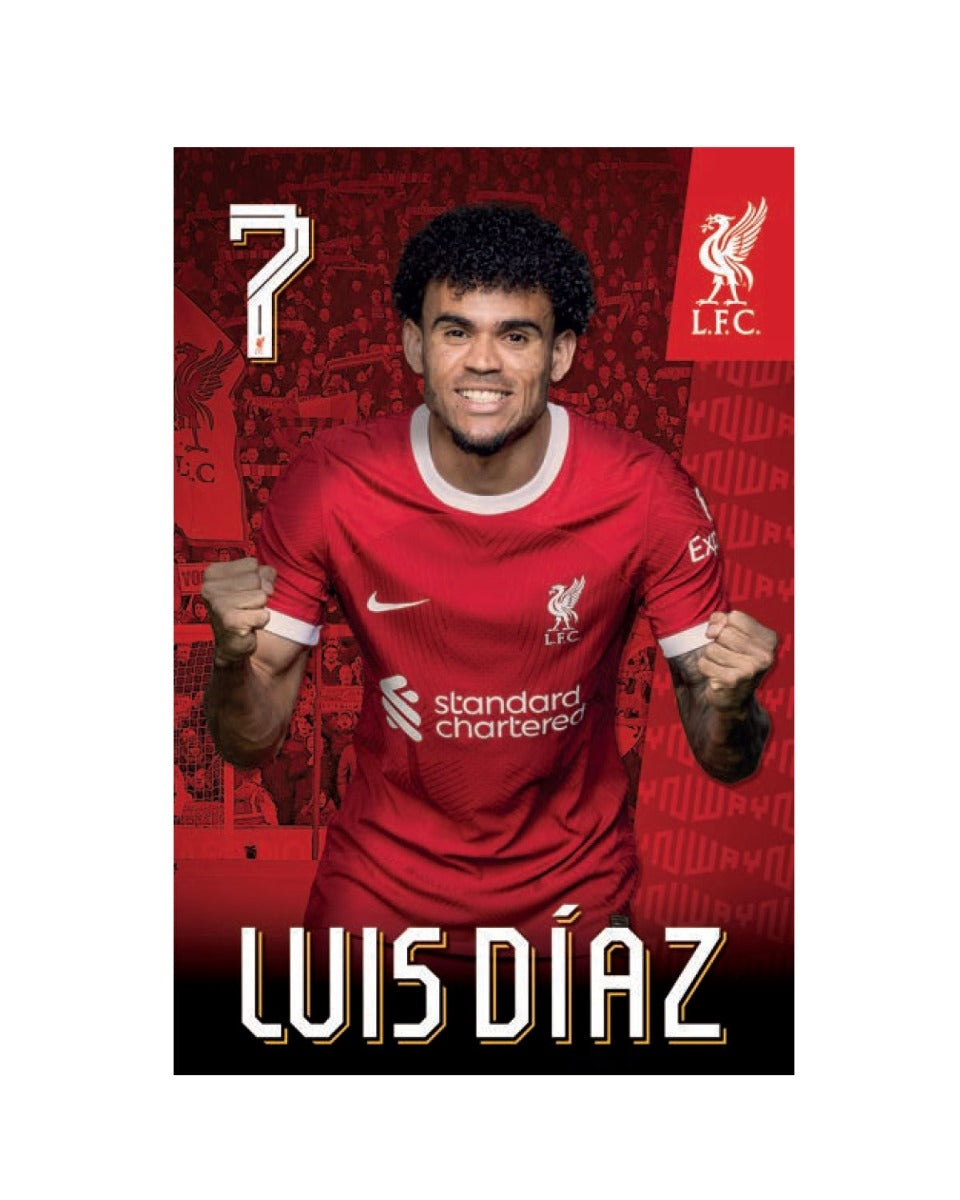 LFC 23/24 Luis Díaz Poster – Weston Corporation