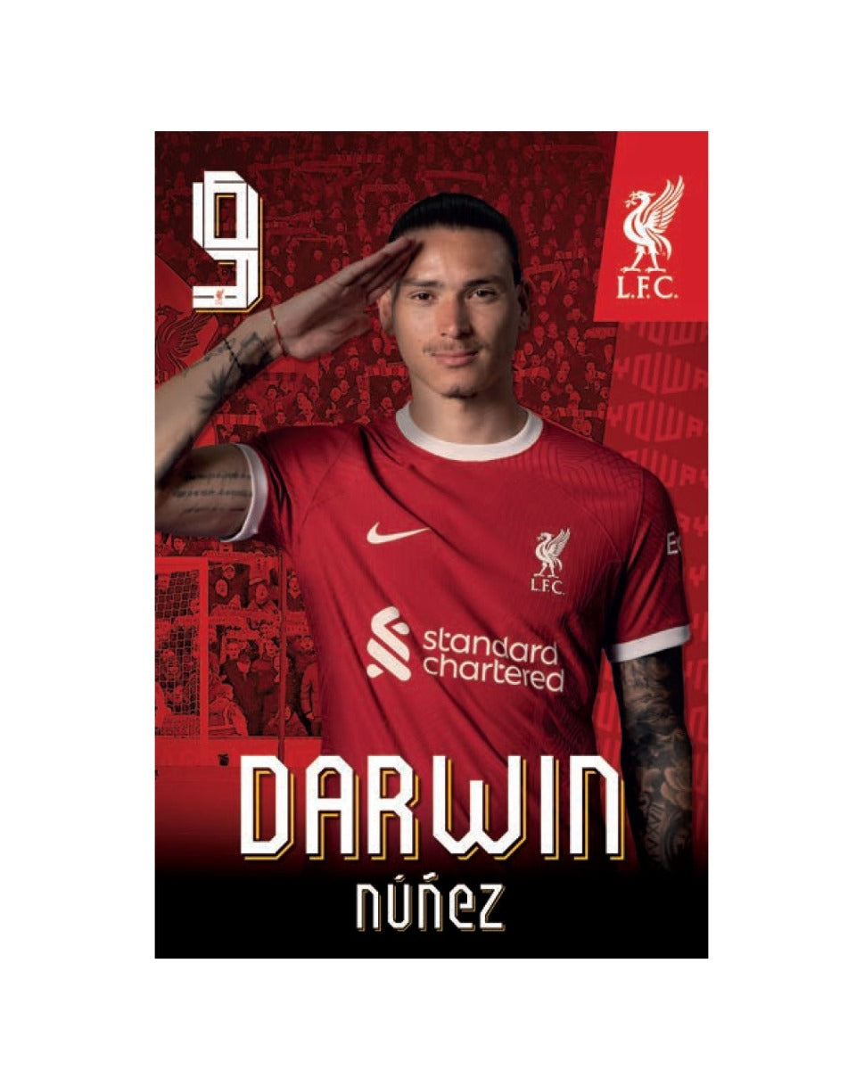 LFC 23/24 Darwin Nunez Poster – Weston Corporation