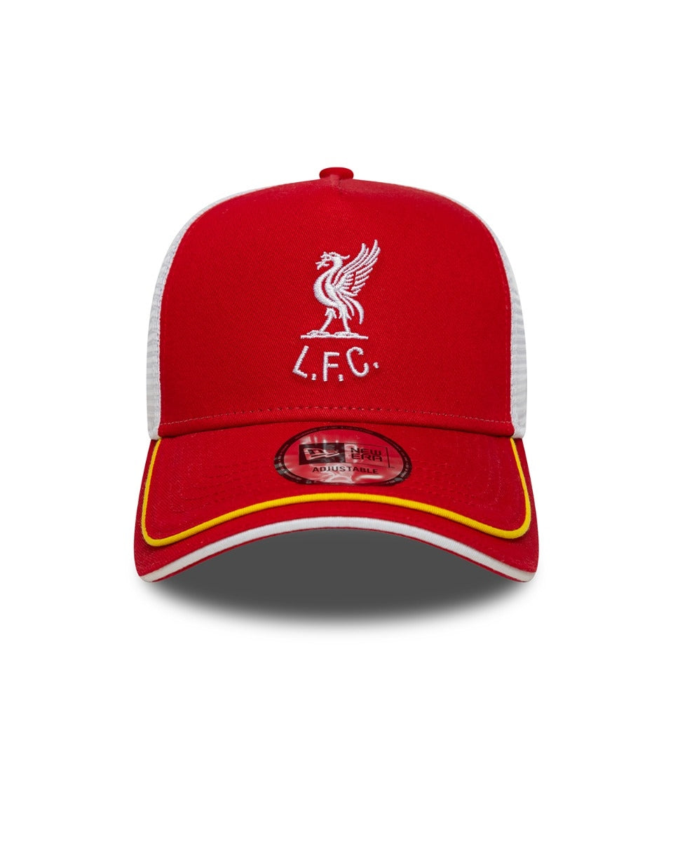 LFC New Era 85 Trucker Cap Red & White – Weston Corporation