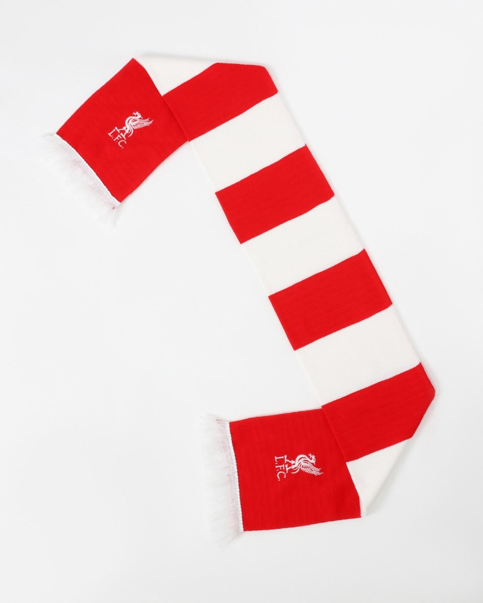LFC Red & White Bar Scarf – Weston Corporation