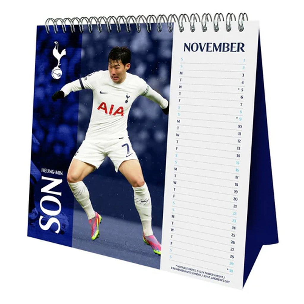 Tottenham Hotspur 2025 Desk Easel Calendar – Weston Corporation