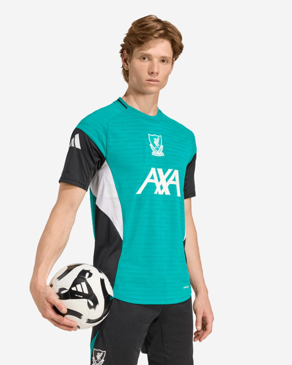 LFC Adidas Player 25/26 European Short Sleeve Pro Training Top – Weston ...