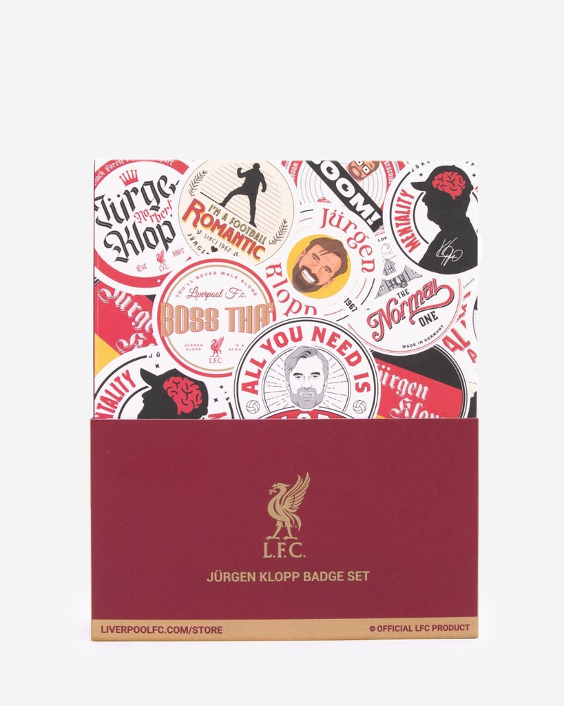 LFC Jürgen Klopp Limited Edition Badge Set – Weston Corporation