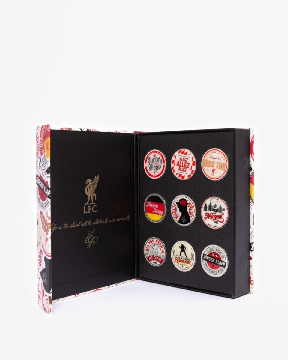 LFC Jürgen Klopp Limited Edition Badge Set – Weston Corporation