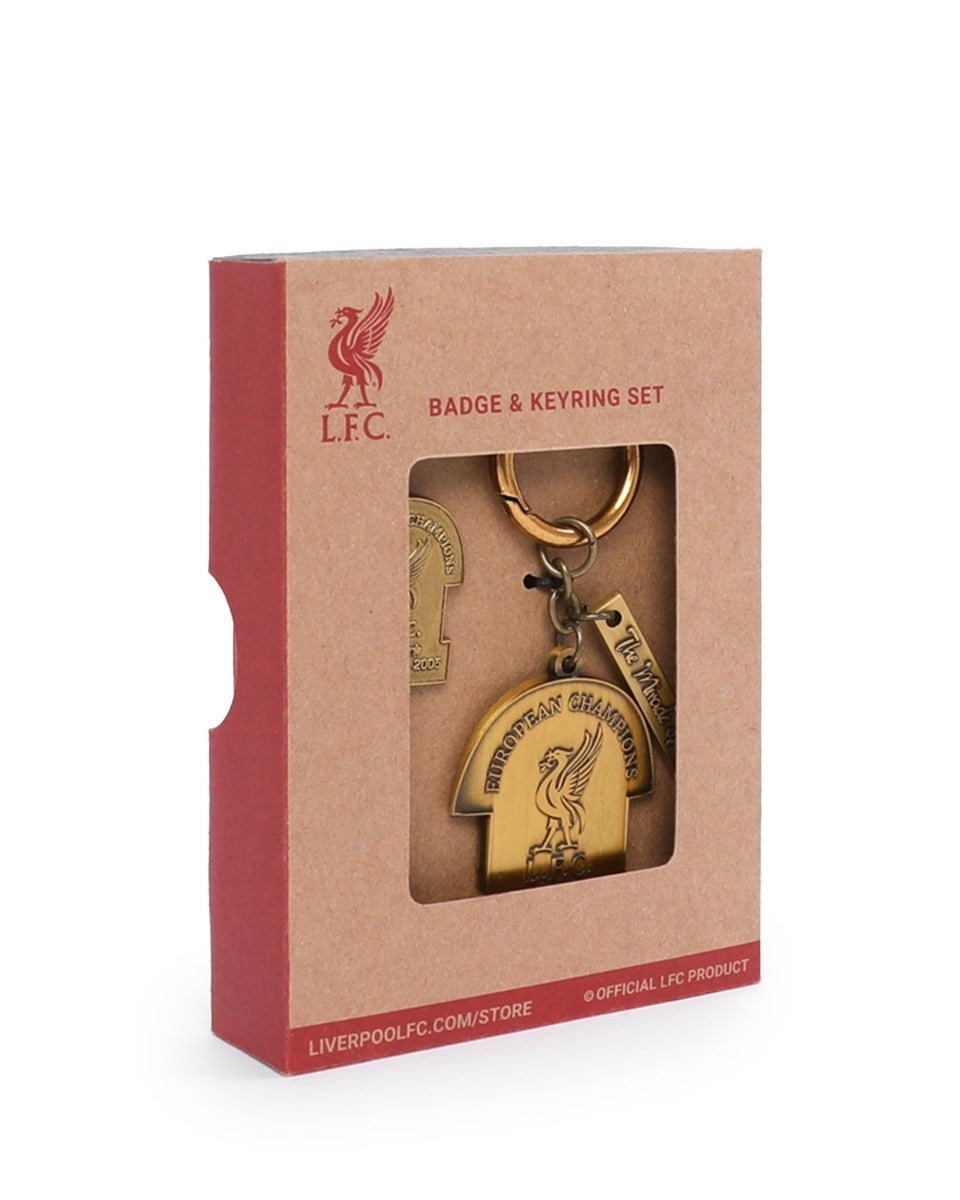 LFC Istanbul 2005 Badge and Keyring Set – Weston Corporation