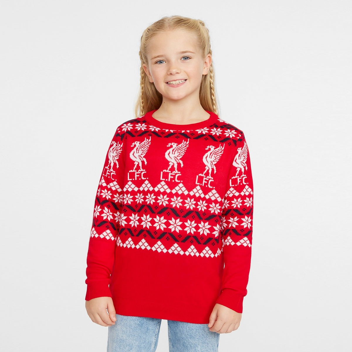 LFC Junior Christmas Jumper – Weston Corporation