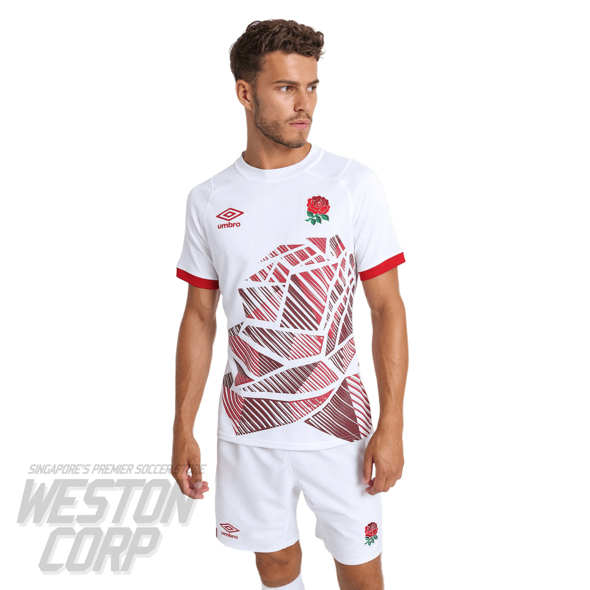England Rugby 2022 Adult Replica Home 7s Jersey – Weston Corporation