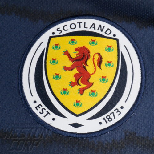 Scotland Adult Euro 2020 SS Home Shirt w/ Robertson Nameset + Euro Bad ...