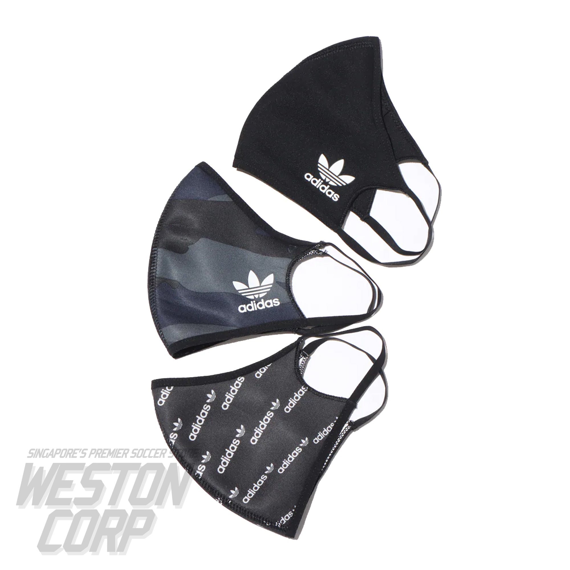 adidas Originals 3-pc Face Cover – Weston Corporation