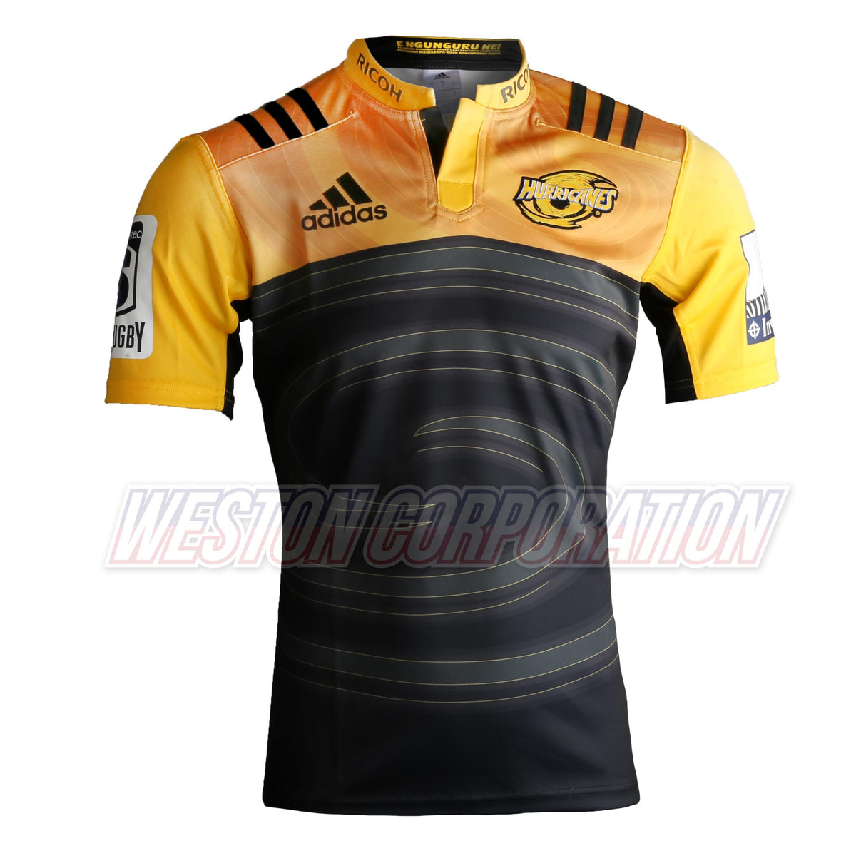 Hurricanes Rugby 2017 Home Jersey – Weston Corporation