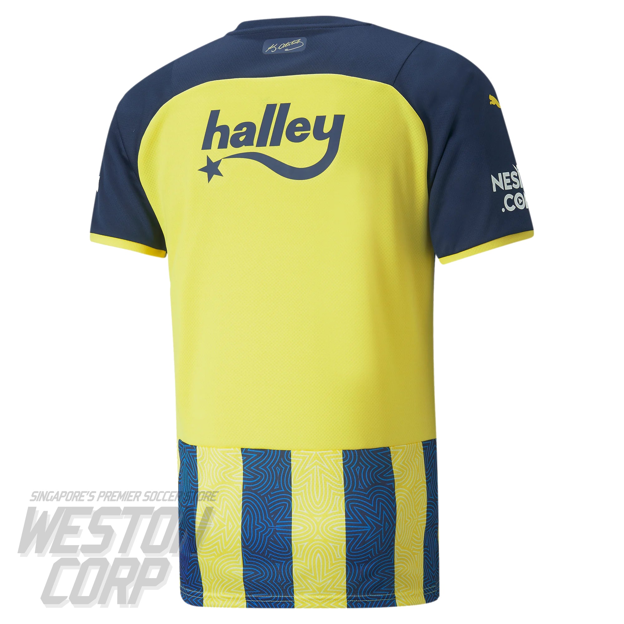 Fenerbahçe S.K. Adult 2021-22 SS Home Shirt – Weston Corporation