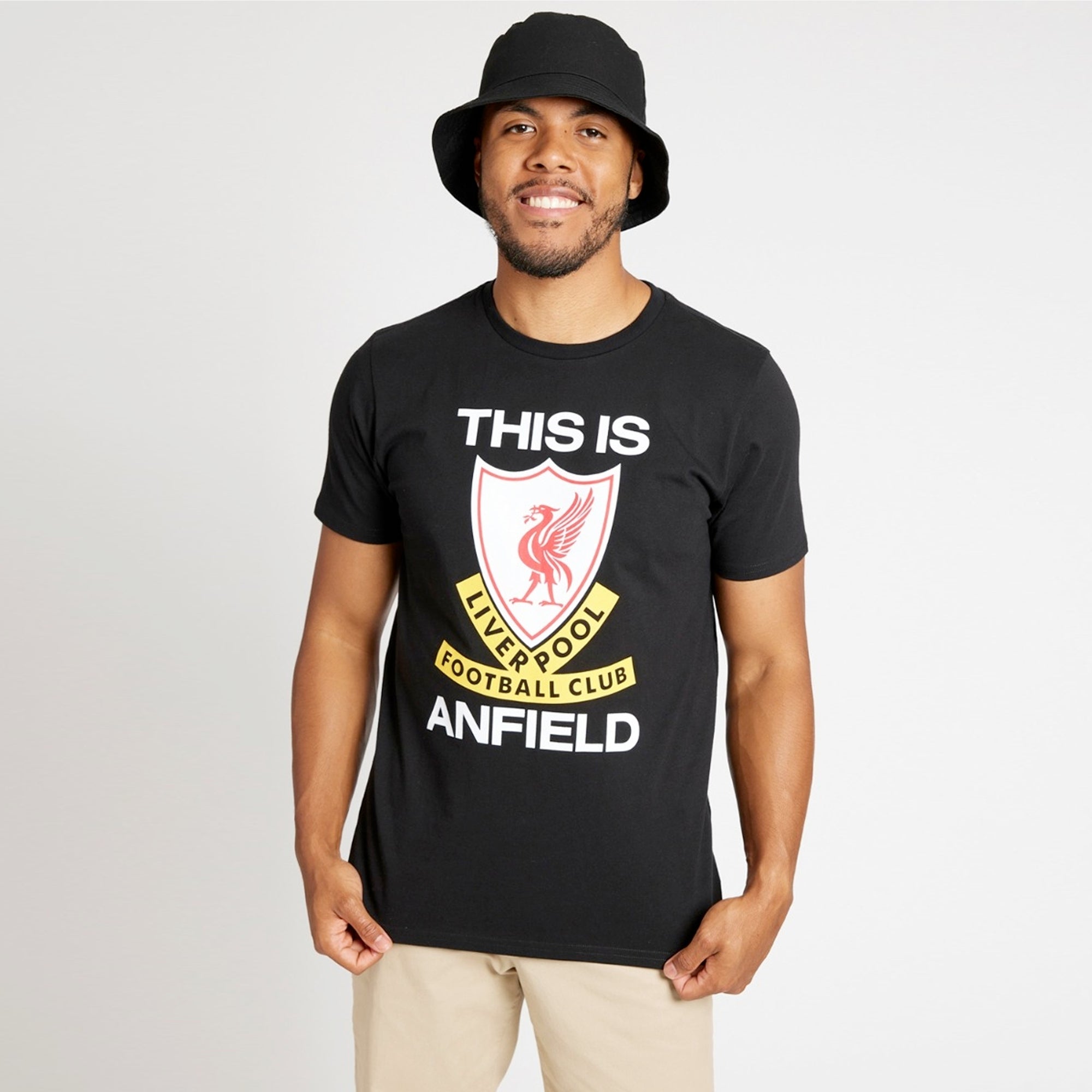 LFC Adults This is Anfield Black Tee – Weston Corporation
