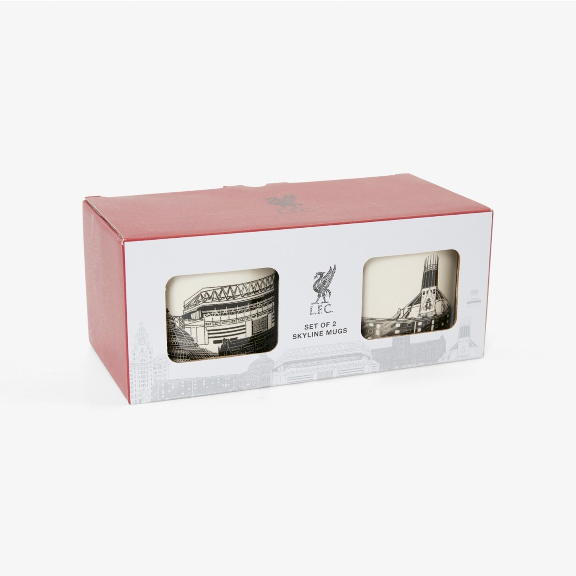 LFC Set of 2 Liverpool Skyline Mugs – Weston Corporation