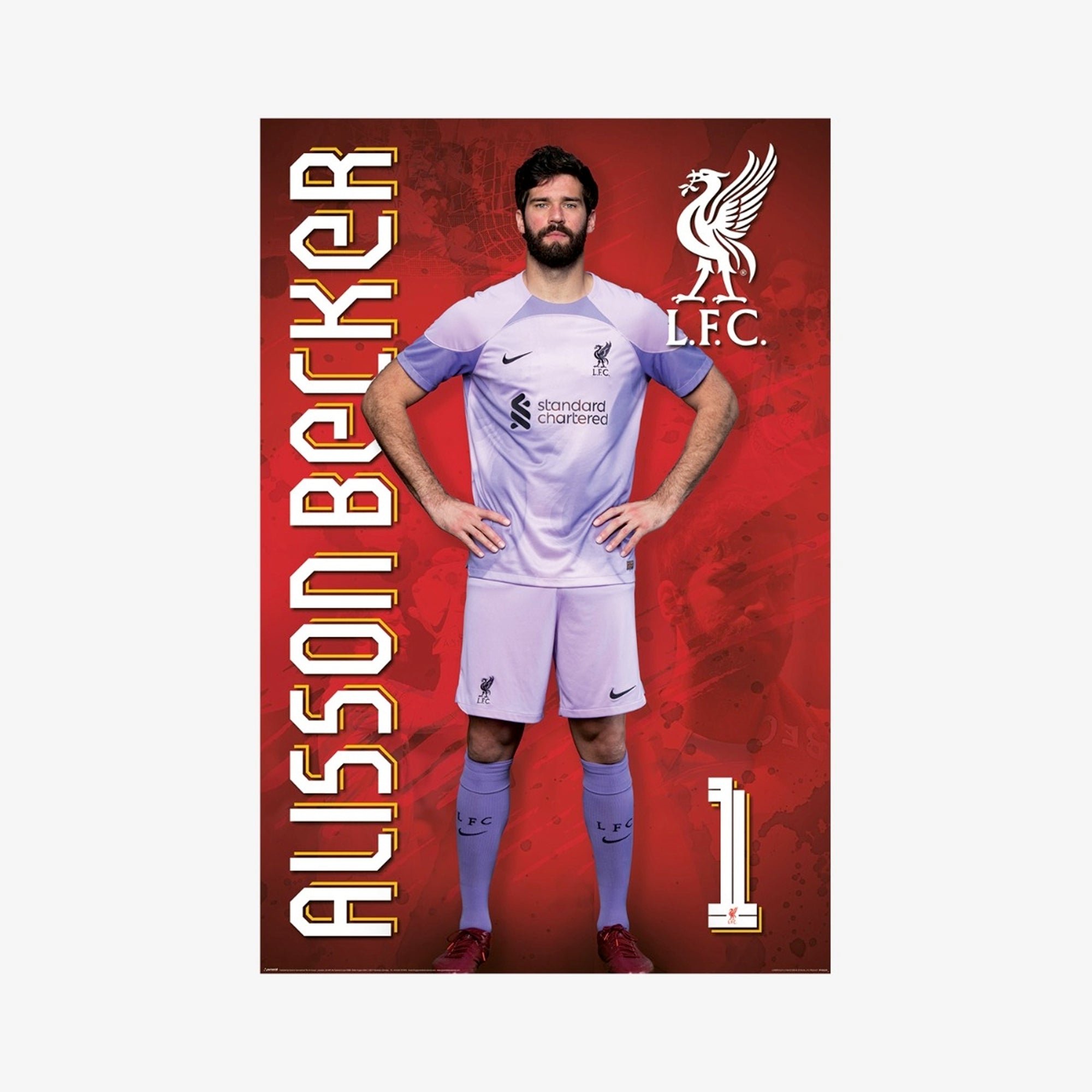 LFC Alisson Poster 22/23 – Weston Corporation
