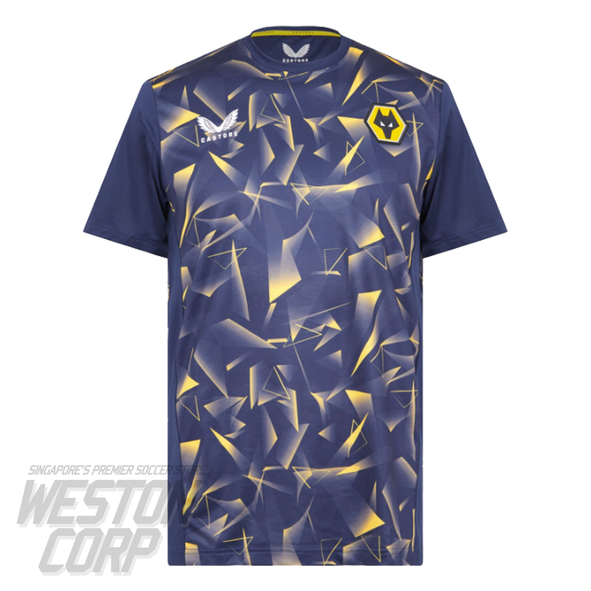 Wolverhampton Adult 2022-23 Pre-Match Jersey (Navy) – Weston Corporation