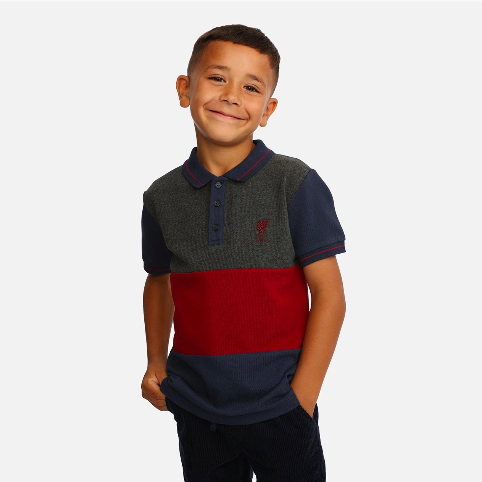 LFC Junior Colour Block Polo – Weston Corporation