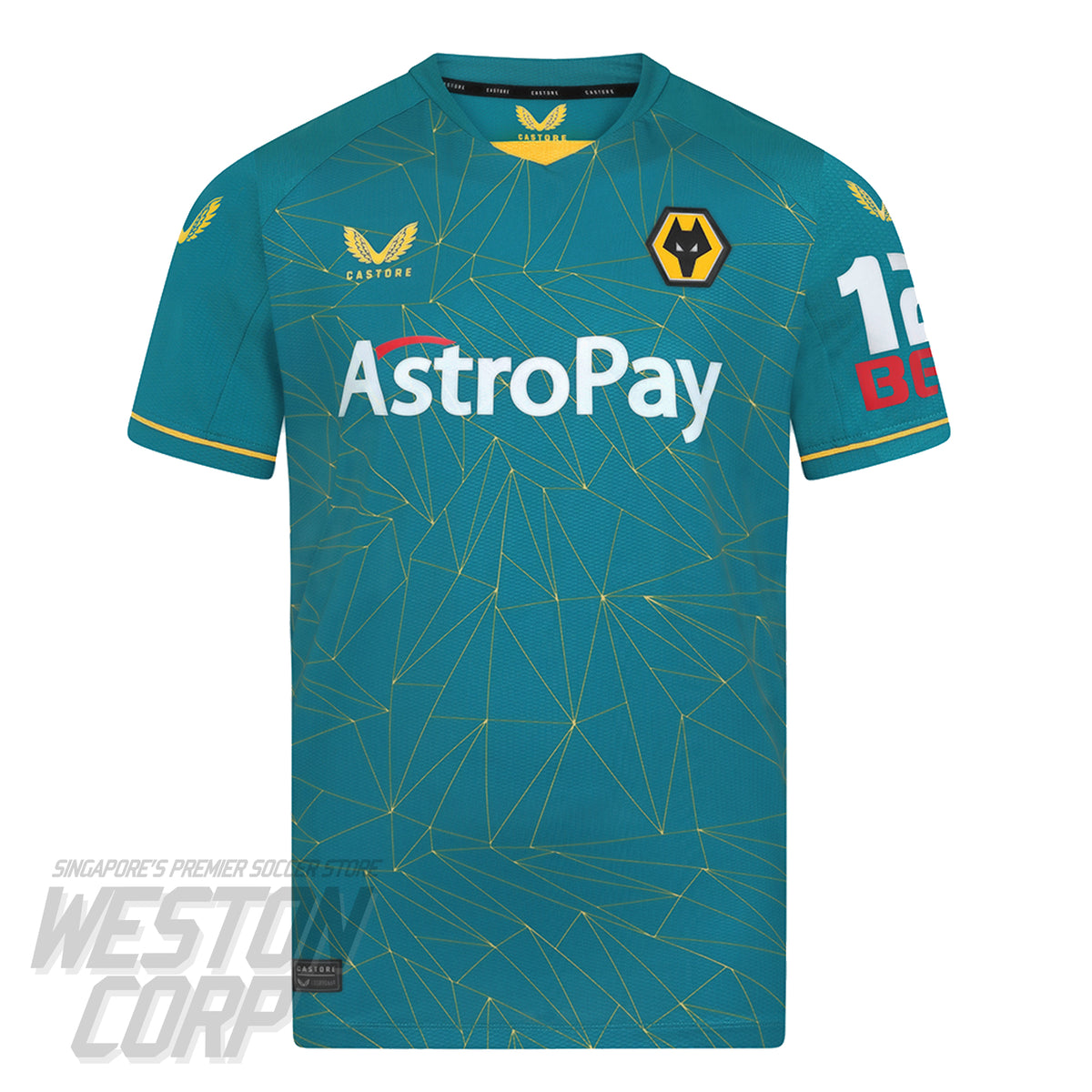 Wolverhampton Adult 2022-23 Pro Away Jersey – Weston Corporation