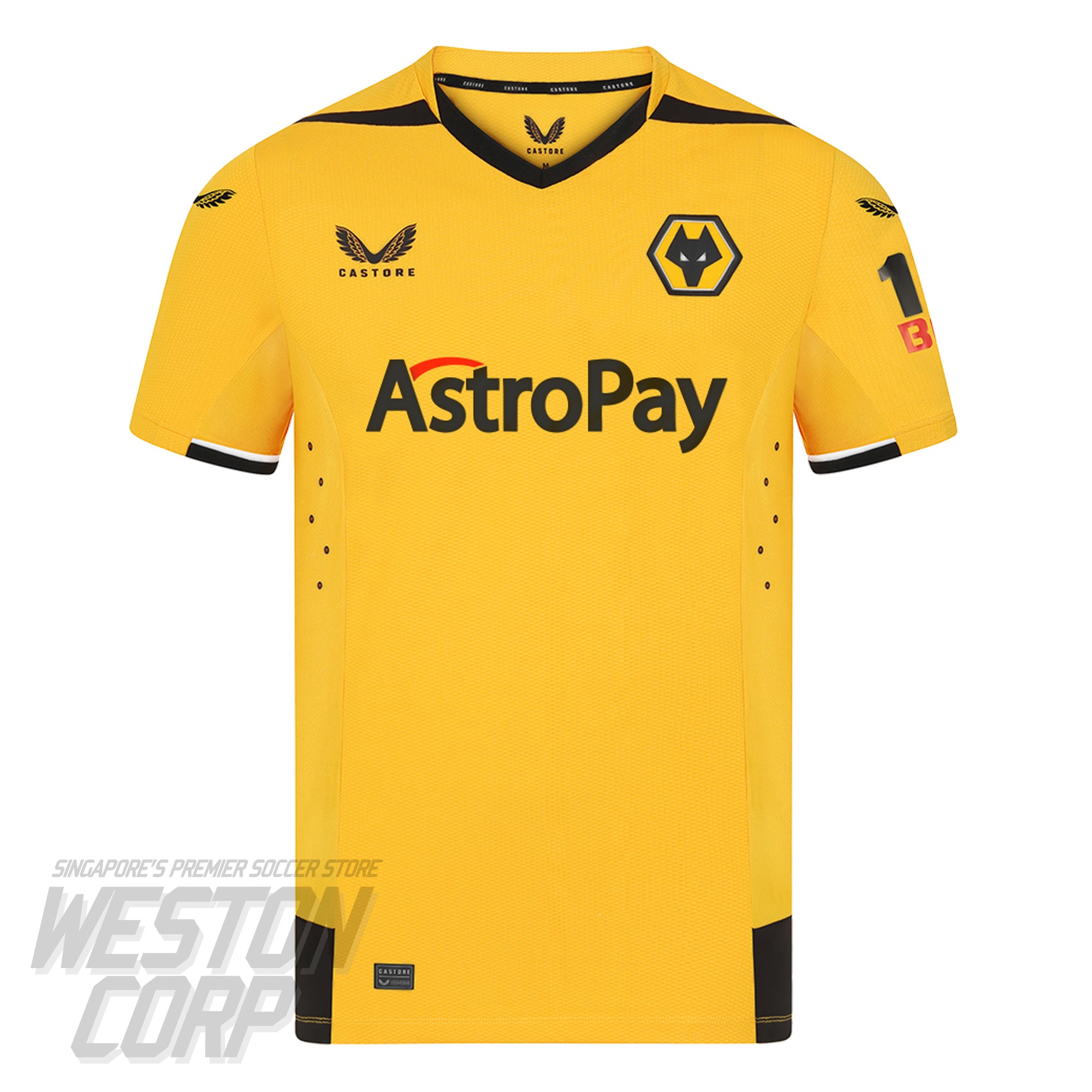Wolverhampton Adult 2022-23 Pro Home Jersey – Weston Corporation